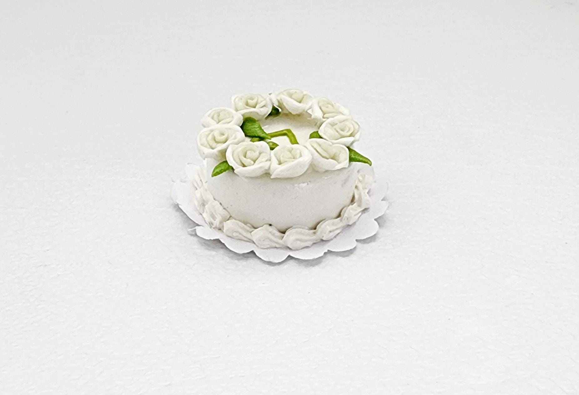 Miniature Dollhouse Bakery Food Cakes Birthday Valentines Anniversary ...