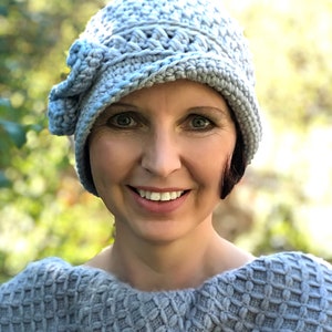 Crochet Cloche Hat Pattern BABYLON BERLIN 1920s Hat the Style - Etsy