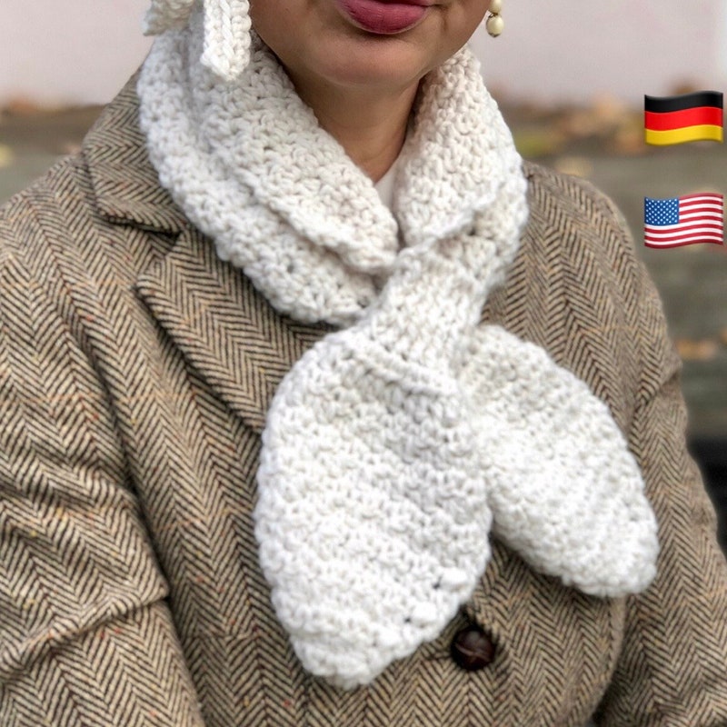Ascot Scarf - Etsy