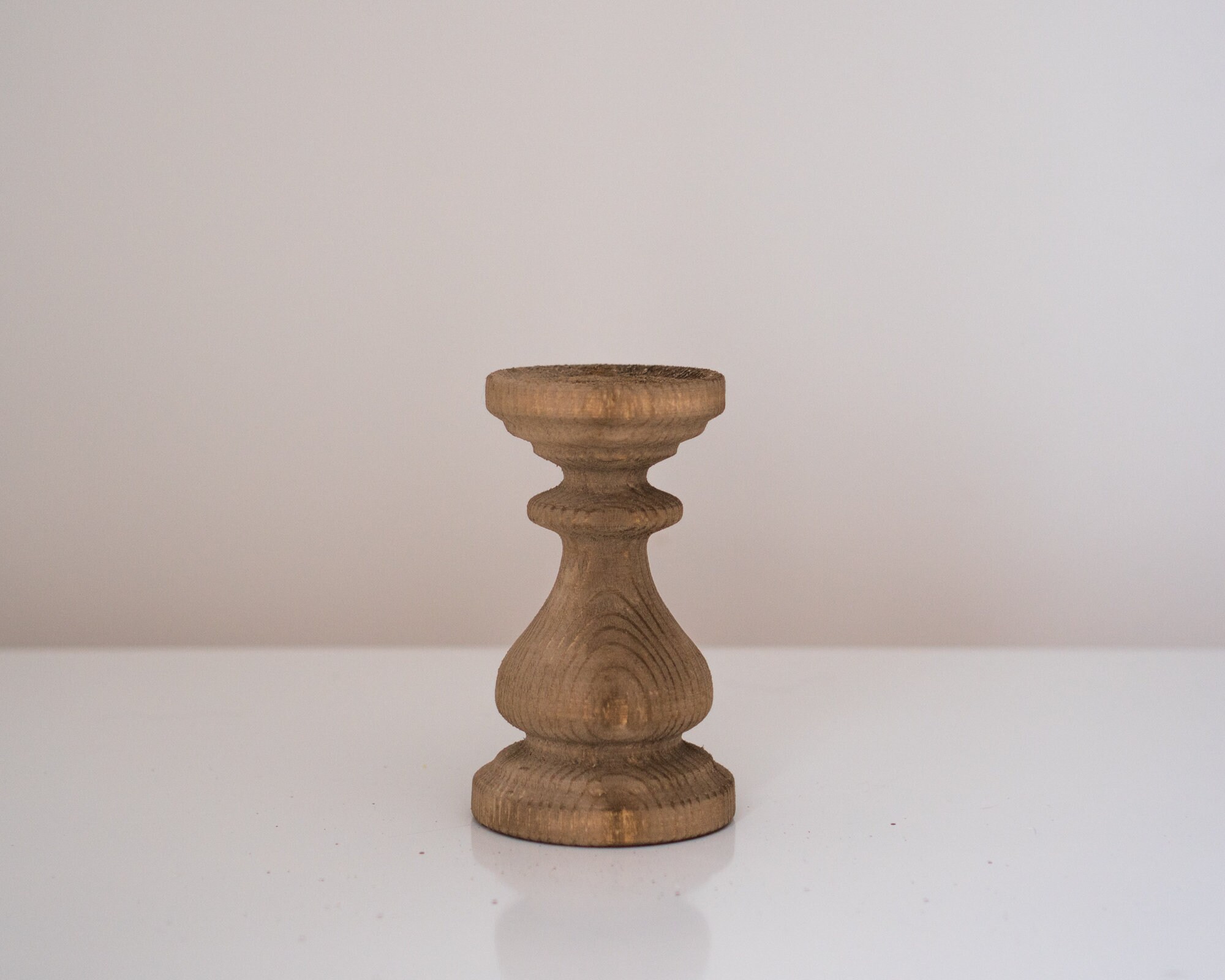 Cool Wood Color Candle Holders Set 3 Rustic Candle Sticks Three Wooden Decor Centerpiece Turned ...