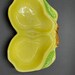 Vintage Belmar California Pottery USA Yellow Pear & Leaf Serving Dish ...