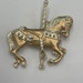 Gold Carousel Pin - Etsy