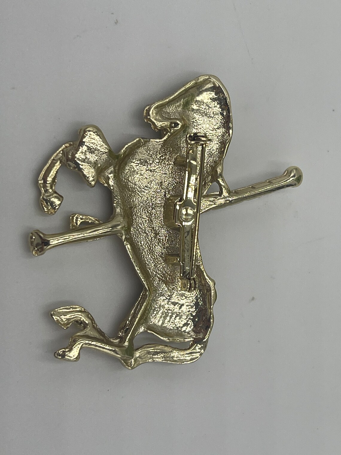 Gold Carousel Pin - Etsy