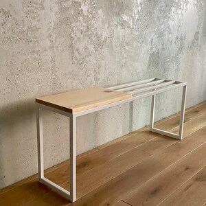 Industrial Boot Rack, Loft Shoe Stand, Wooden Shoe Shelf Organization ...