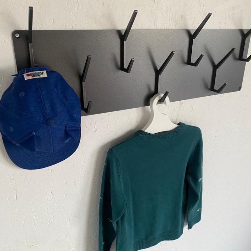 Industrial Coat Rack - Etsy