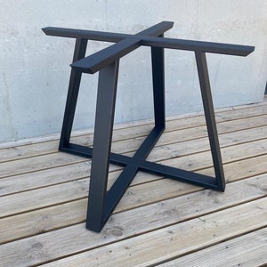 Dining Table Leg for ROUND EXTRA LARGE Table Top Industrial | Etsy