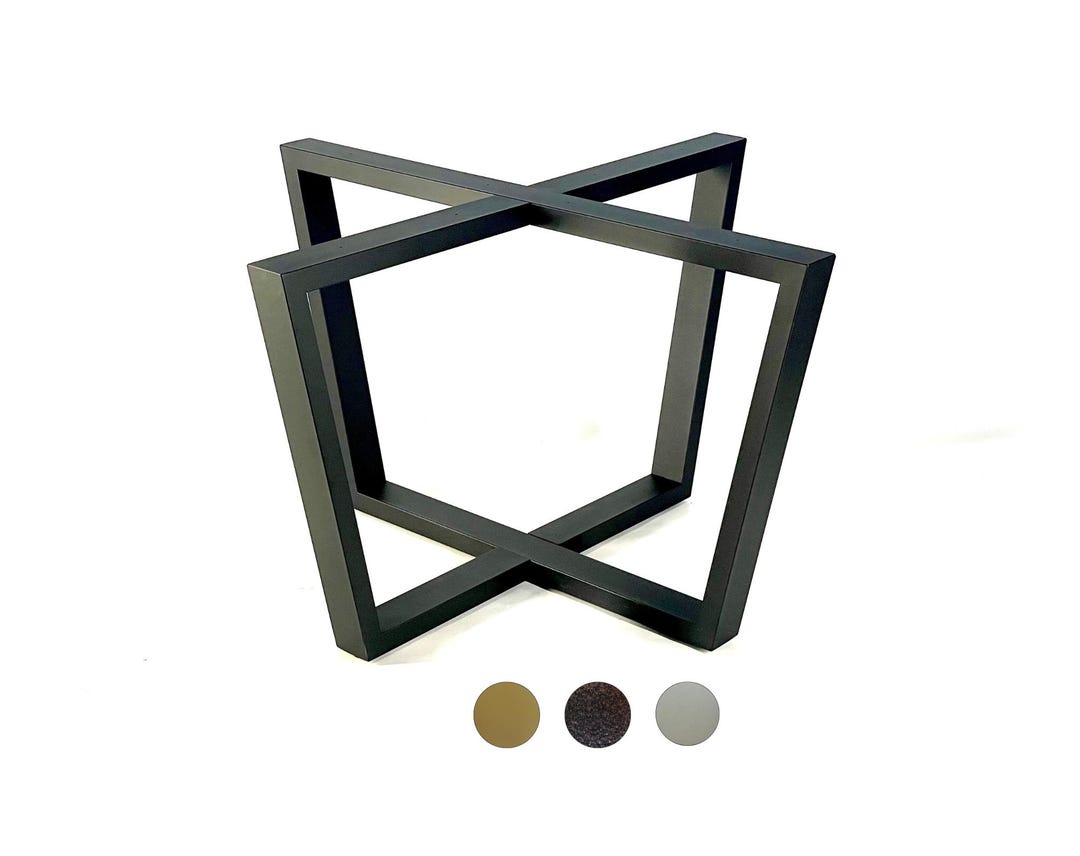 Heavy Duty Metal Table Base, Dining Table Frame for Round or Square Top ...