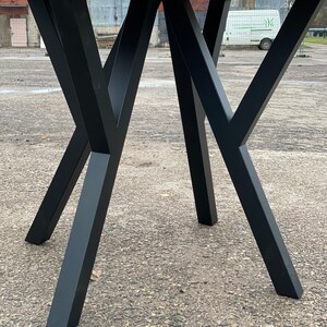 EXCLUSIVE SET of 4 Dining Table Legs for ROUND Table - Etsy