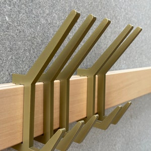 Metal Heavy Duty Steel Sliding Hooks for Farmhouse Mudroom Furniture ...