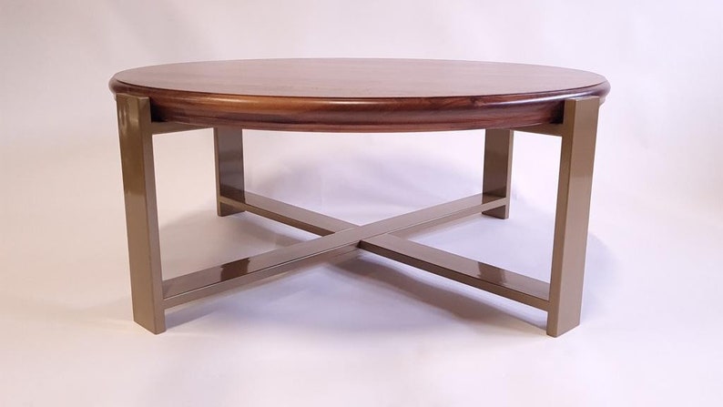 Modern Coffee TABLE Base for ROUND and SQUARE Table Topsteel - Etsy