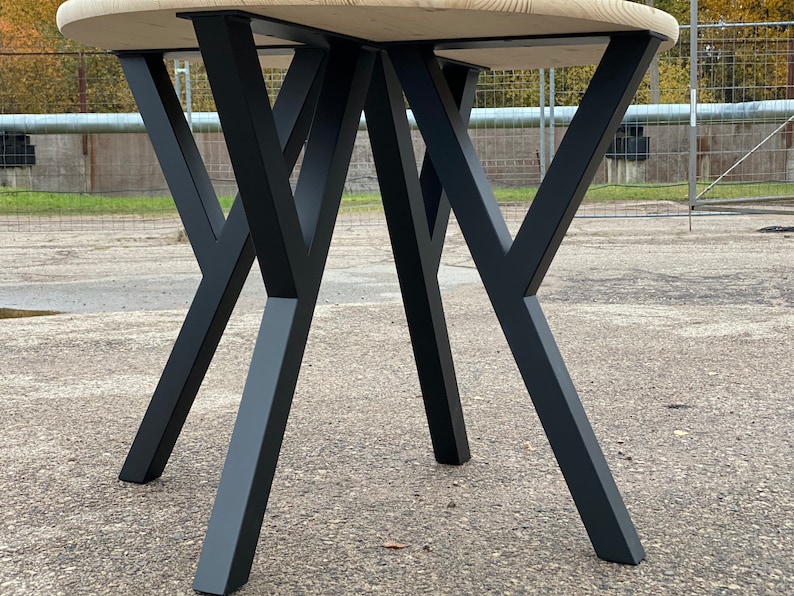 EXCLUSIVE SET of 4 Dining Table Legs for ROUND Table - Etsy