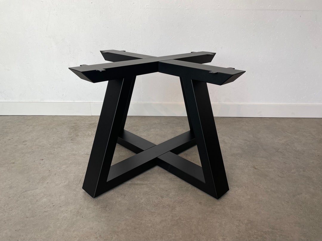 COFFEE Table Base for Round and Square Table Top, Industrial Style ...