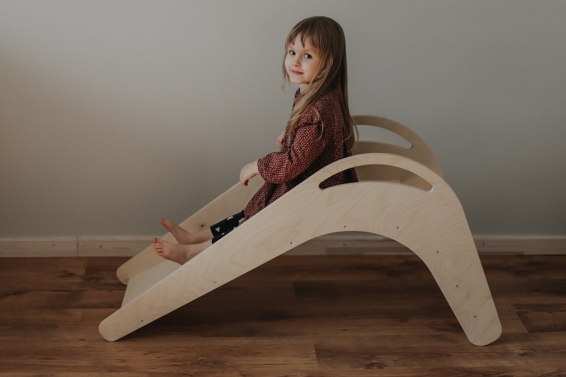 Wooden SLIDE for Kids - Etsy