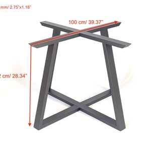 Dining Table Leg for ROUND EXTRA LARGE Table Top,industrial Style Table ...