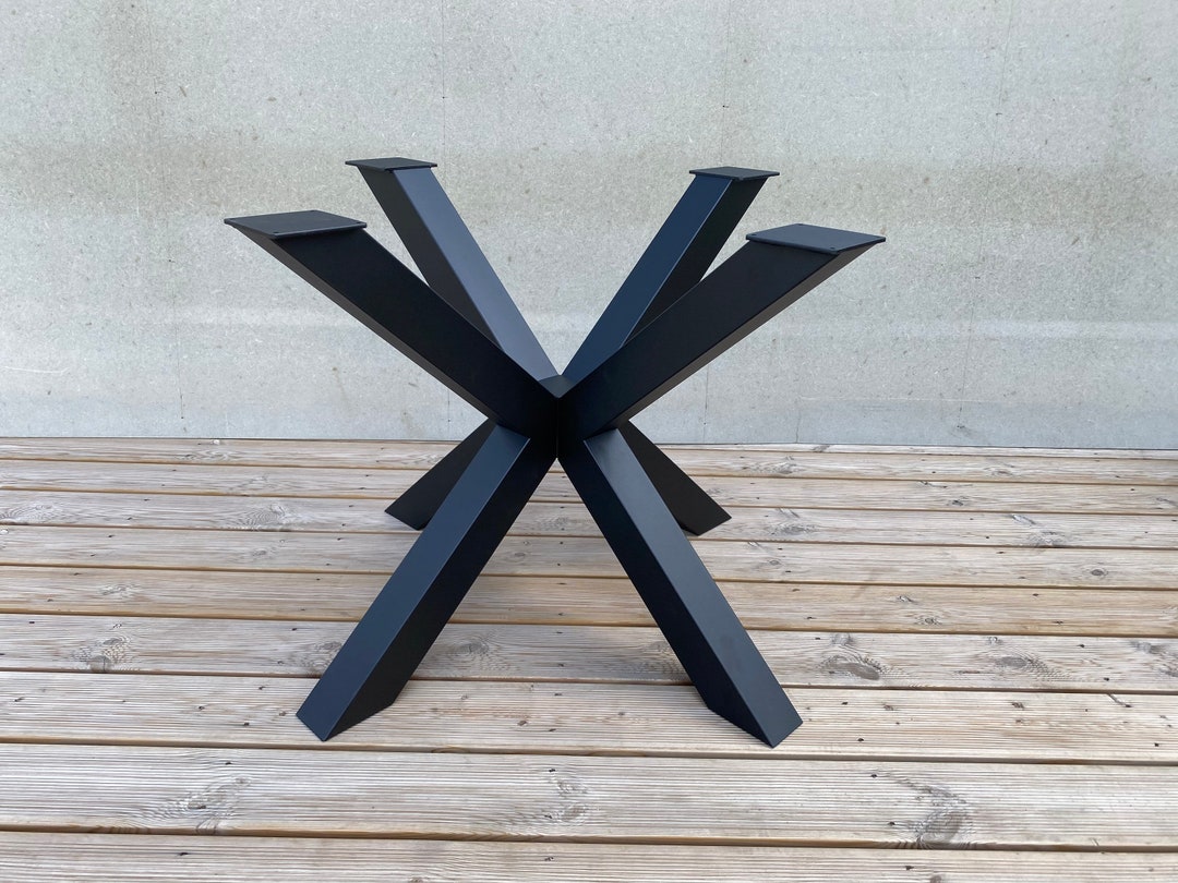 SPIDER Table Base/ Dining Table Leg/ Industrial Table Leg/ Steel Table ...