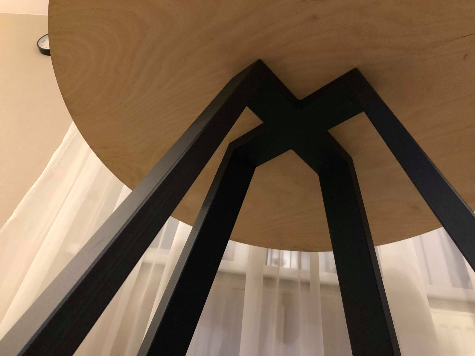 Dining TABLE LEG for ROUND Table Topindustrial Style Table - Etsy