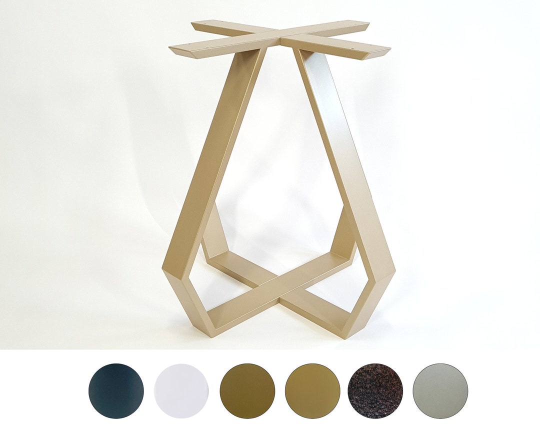 Round Dinning Table Base, Farmhouse Steel Table Base, Square Metal ...