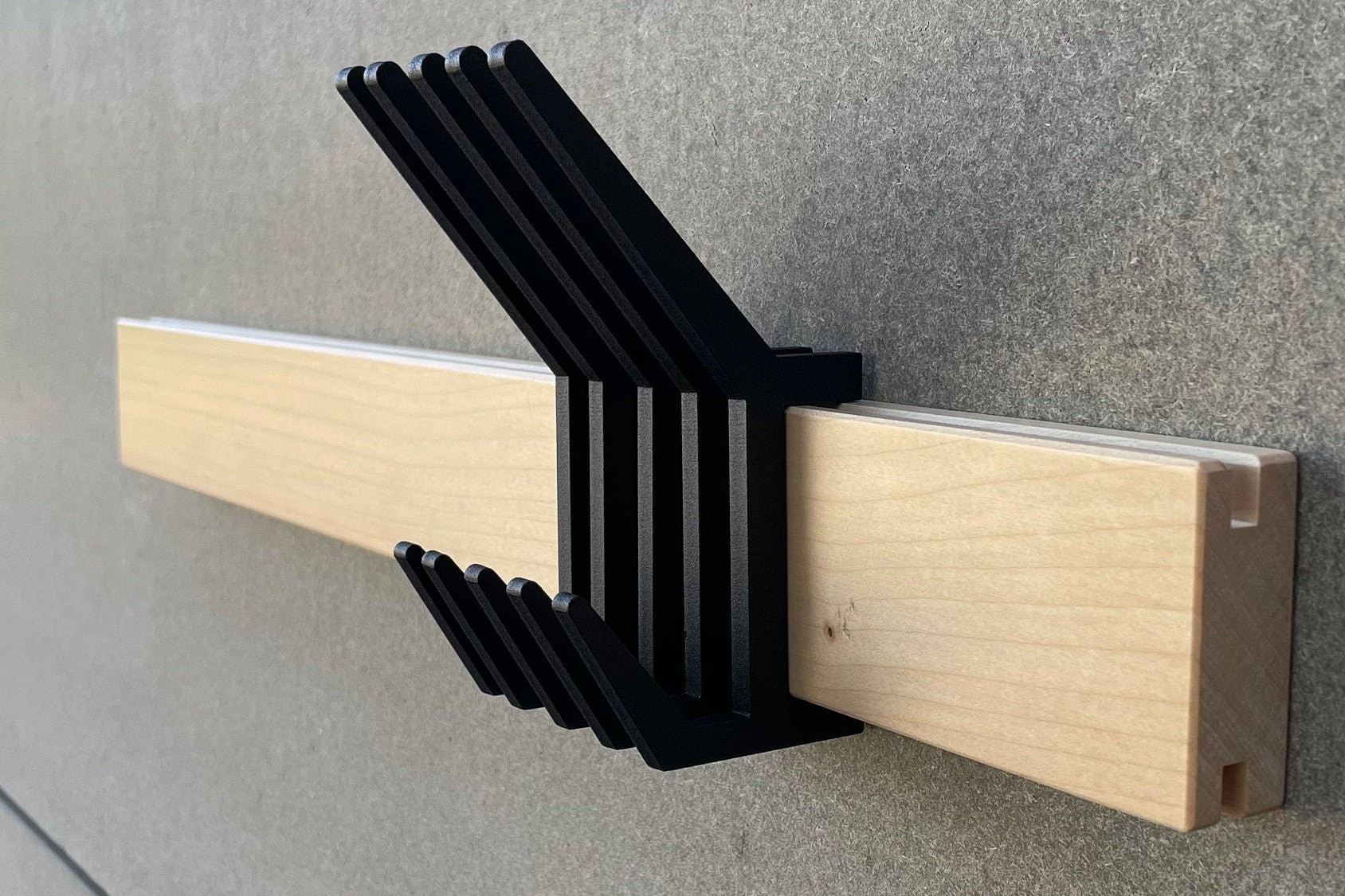 Metal Heavy Duty Steel Sliding Hooks for Farmhouse Mudroom Furniture ...