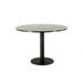 Powder Coated Steel Pedestal Table, Round Table Base Metal Tulip Style ...