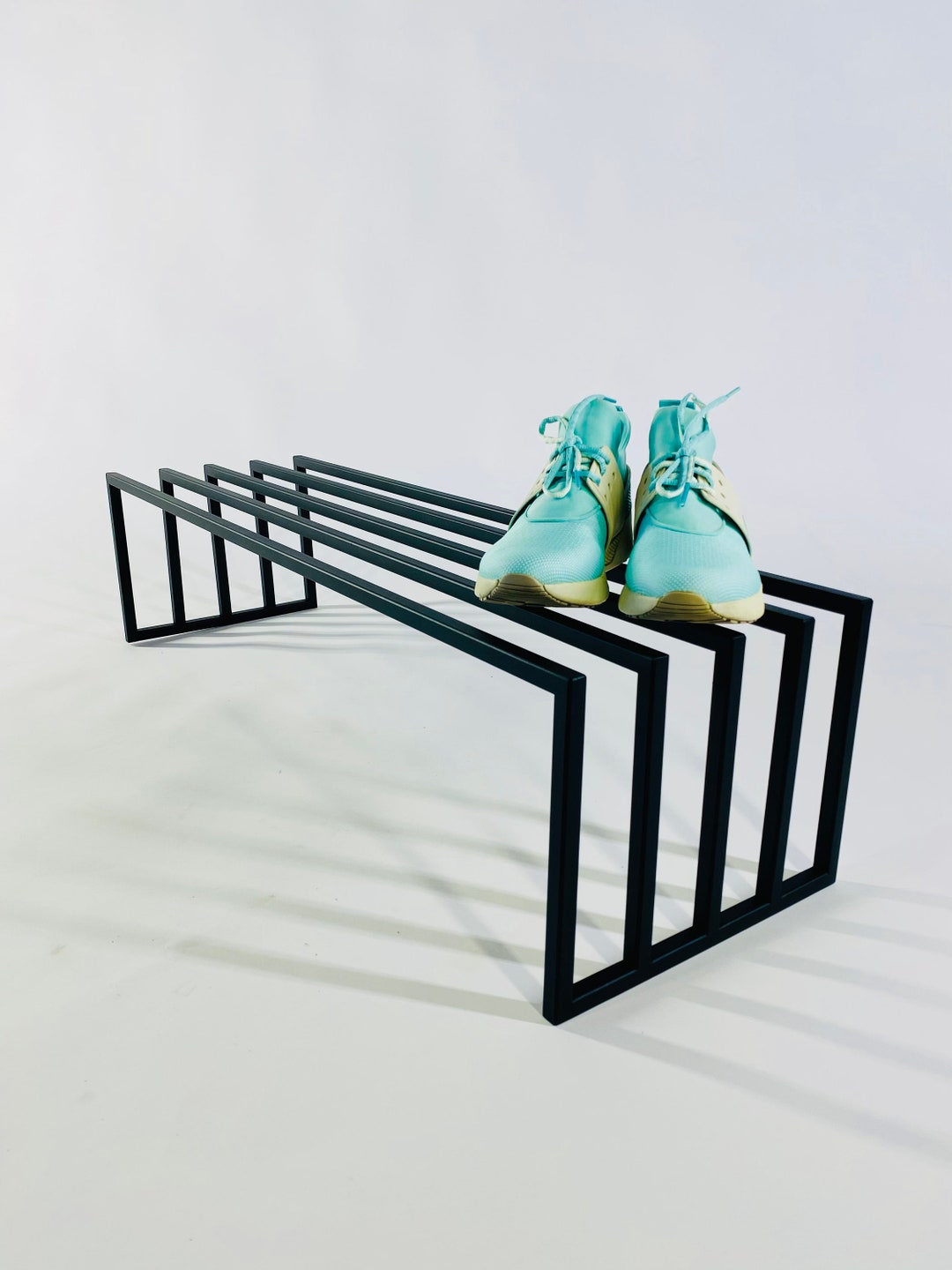 Ultra Modern Industrial Style STEEL SHOE RACK - Etsy
