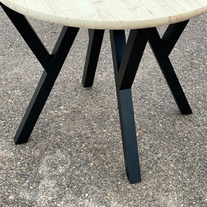 EXCLUSIVE SET of 4 Dining Table Legs for ROUND Table - Etsy