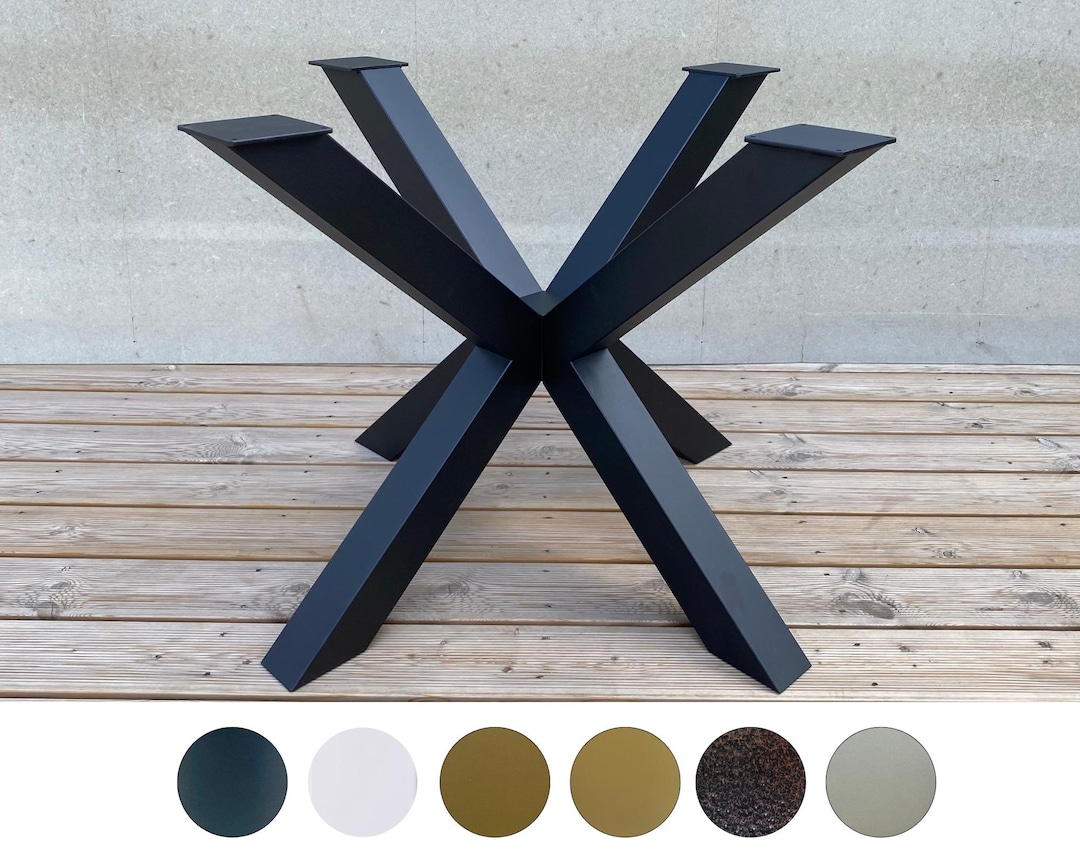 Spider Table Base for Dining Table, Metal Table Base for Round or ...