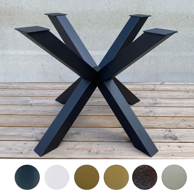 Round Metal Table Frame - Etsy