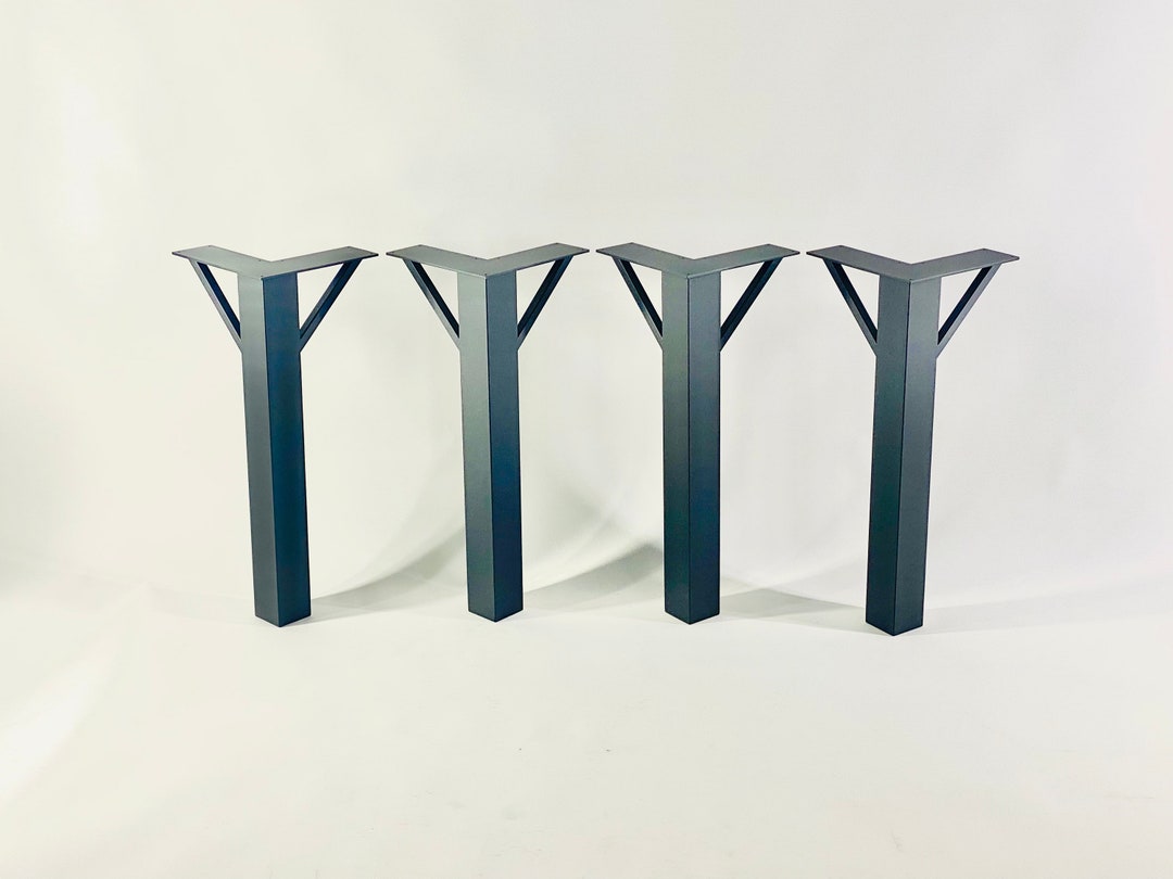 Square Metal Table Legs for Sale, Farmhouse Dinning Table Powder Coated ...