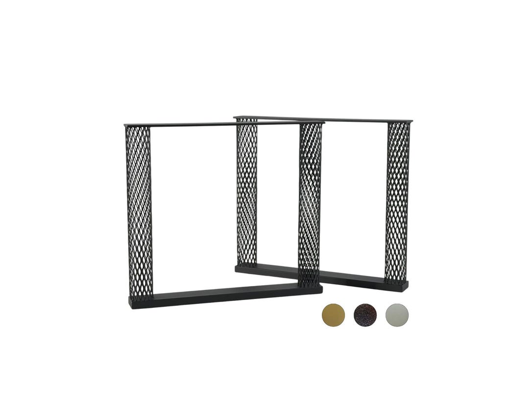 Metal Round Coffee Table Legs – Farmhouse Steel Legs | Modern Rustic ...