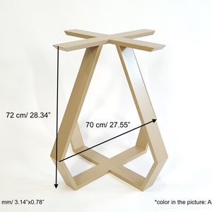 Dining Table BASE for ROUND and SQARE Table Top,industrial Style Table ...