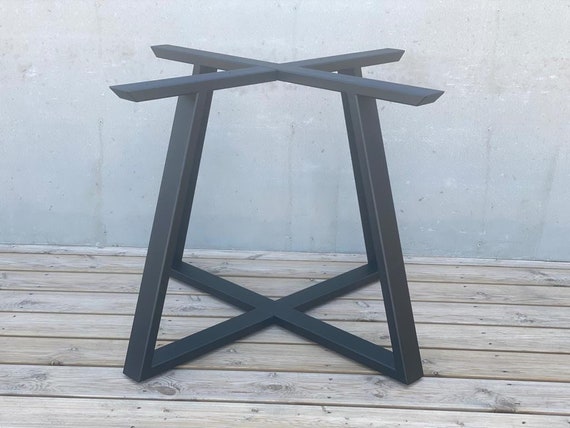 Dining Table Leg for ROUND EXTRA LARGE Table Top Industrial - Etsy UK