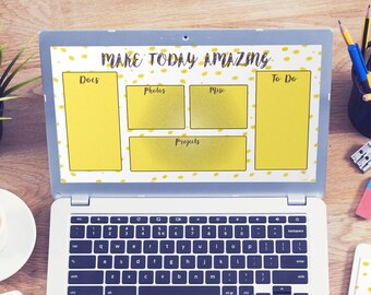 Desktop organizer | Etsy