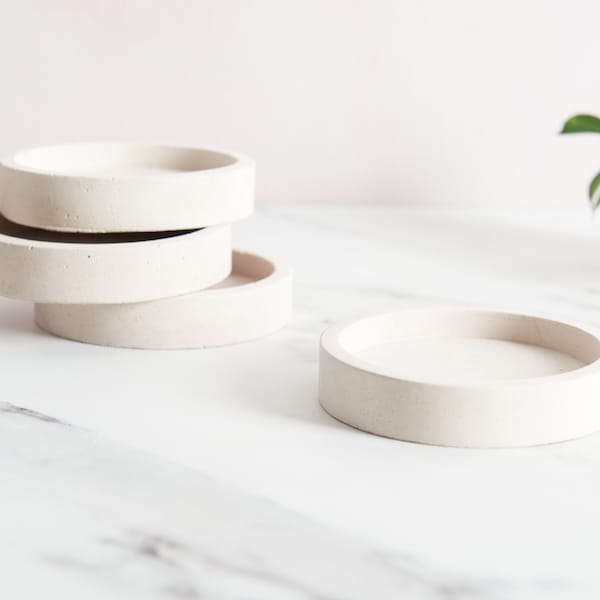 Concrete Coasters - Etsy