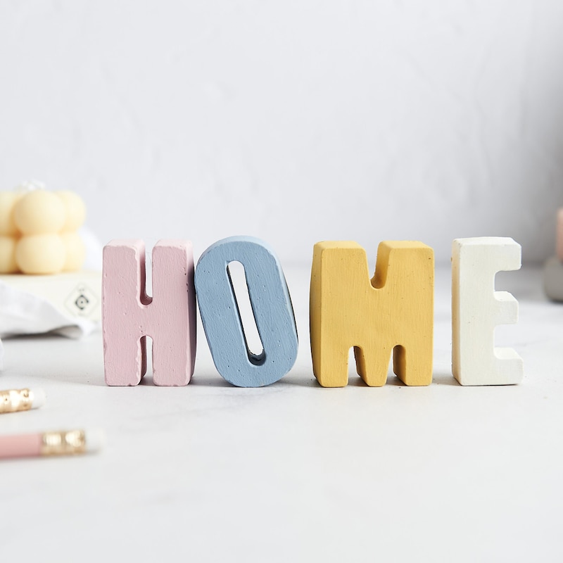 Ceramic Letters - Etsy