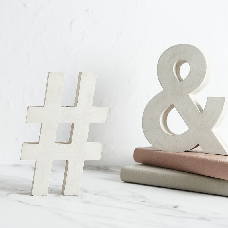 Ampersand Sign - Etsy