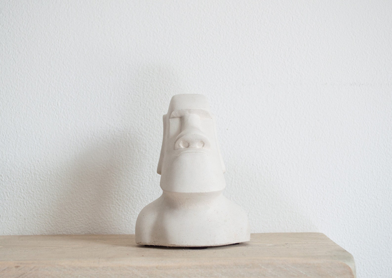 Concrete Moai Statue Easter Island Statue Book Ends, Order Individually ...