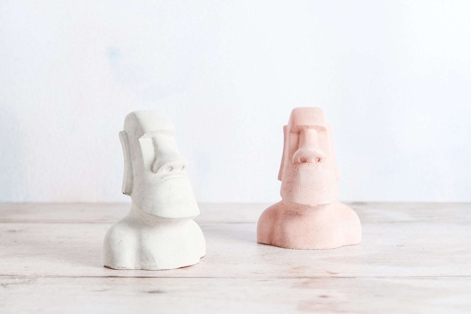 Concrete Moai Statue Easter Island Statue Book Ends, Order Individually ...