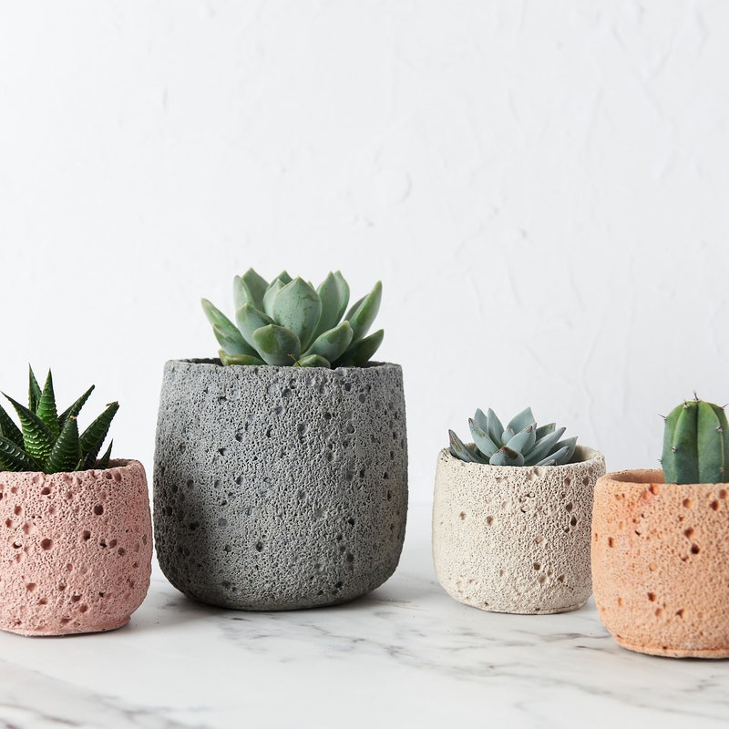 Concrete Pot - Etsy