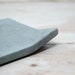 Rectangular Concrete Coasters With a Raised Edge, Available in Several ...