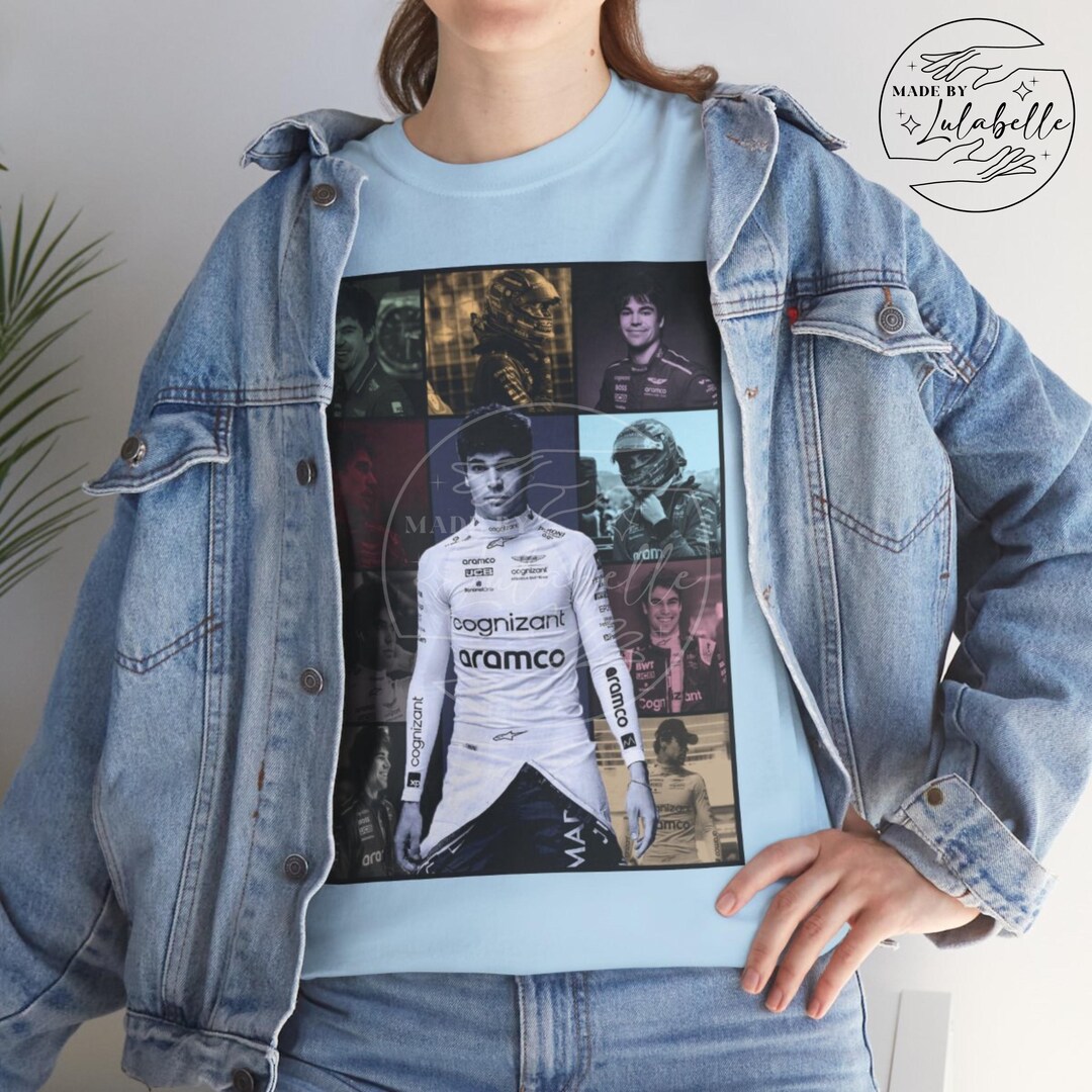Formula One F1 Lance Stroll Eras Tour Graphic Tee T-shirt Top ...