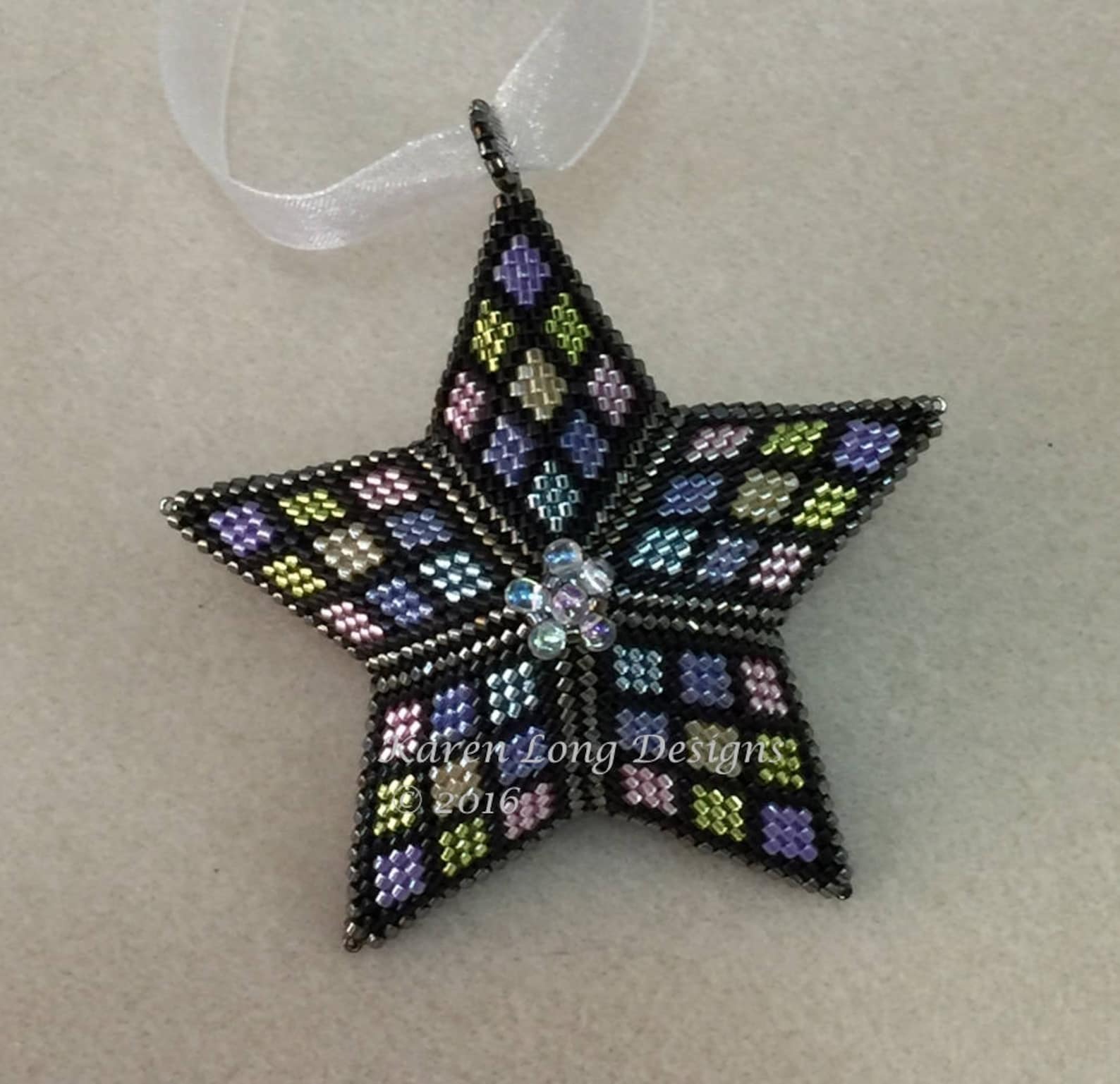 Stained Glass Star Pattern - Etsy