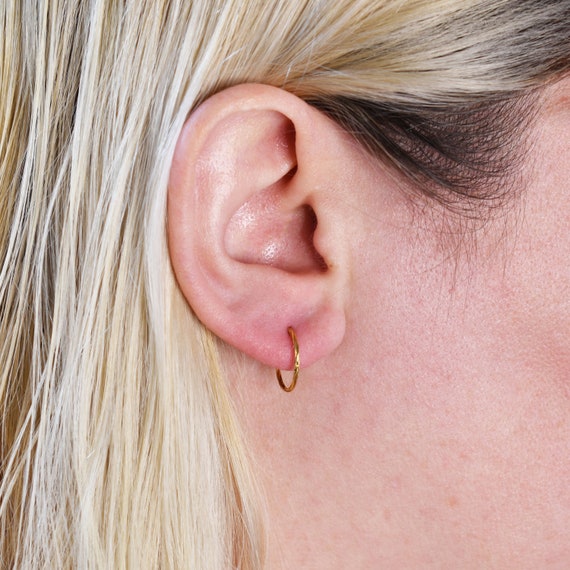 Hinge Earrings 12mm