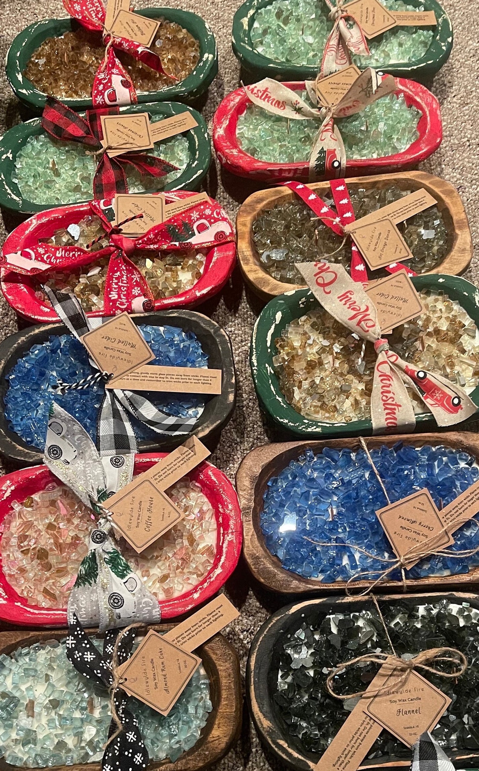 Fire Pit Dough Bowl Candle ~ Beautiful - Etsy