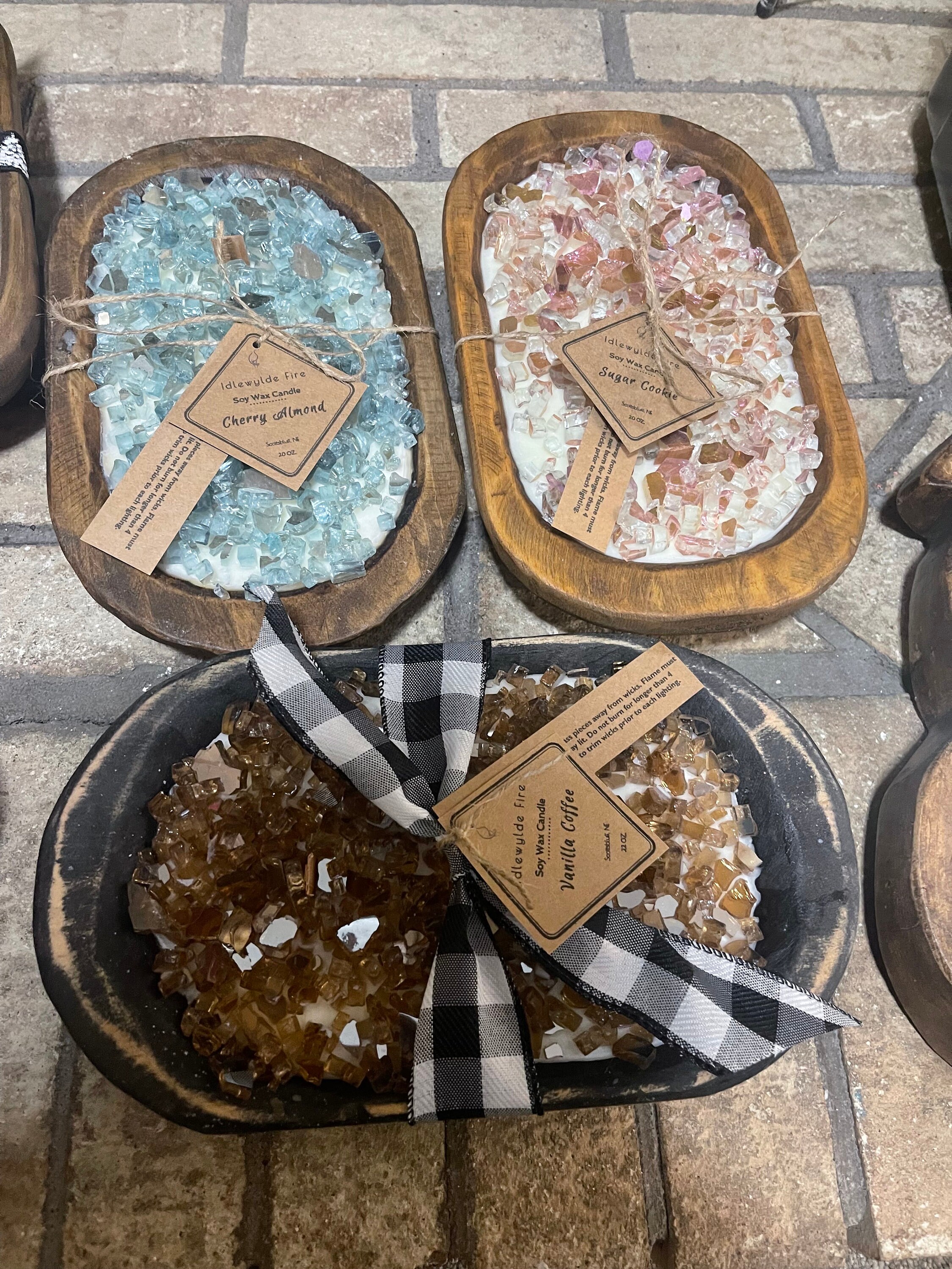 Fire Pit Dough Bowl Candle ~ Beautiful - Etsy