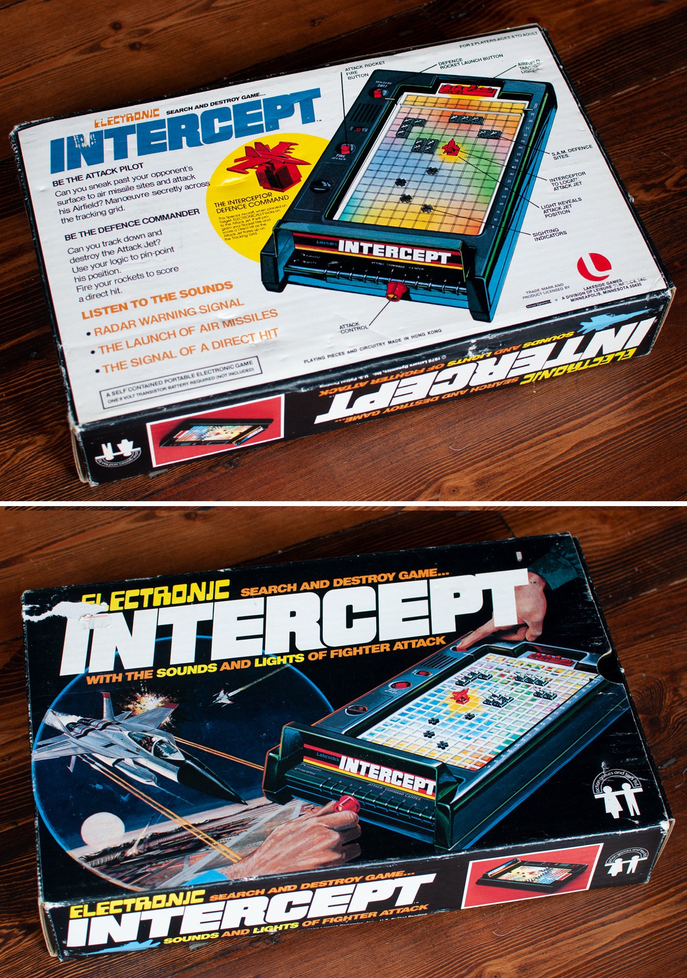 Intercept Board Game Vintage Electronic Search and Destroy - Etsy UK