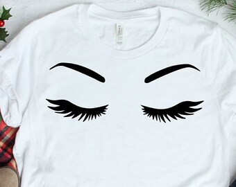 Lashes svg | Etsy