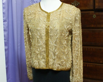 Beaded Evening Wear Jacket - Etsy