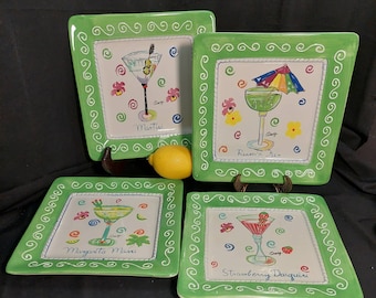 Cocktail Plates - Etsy