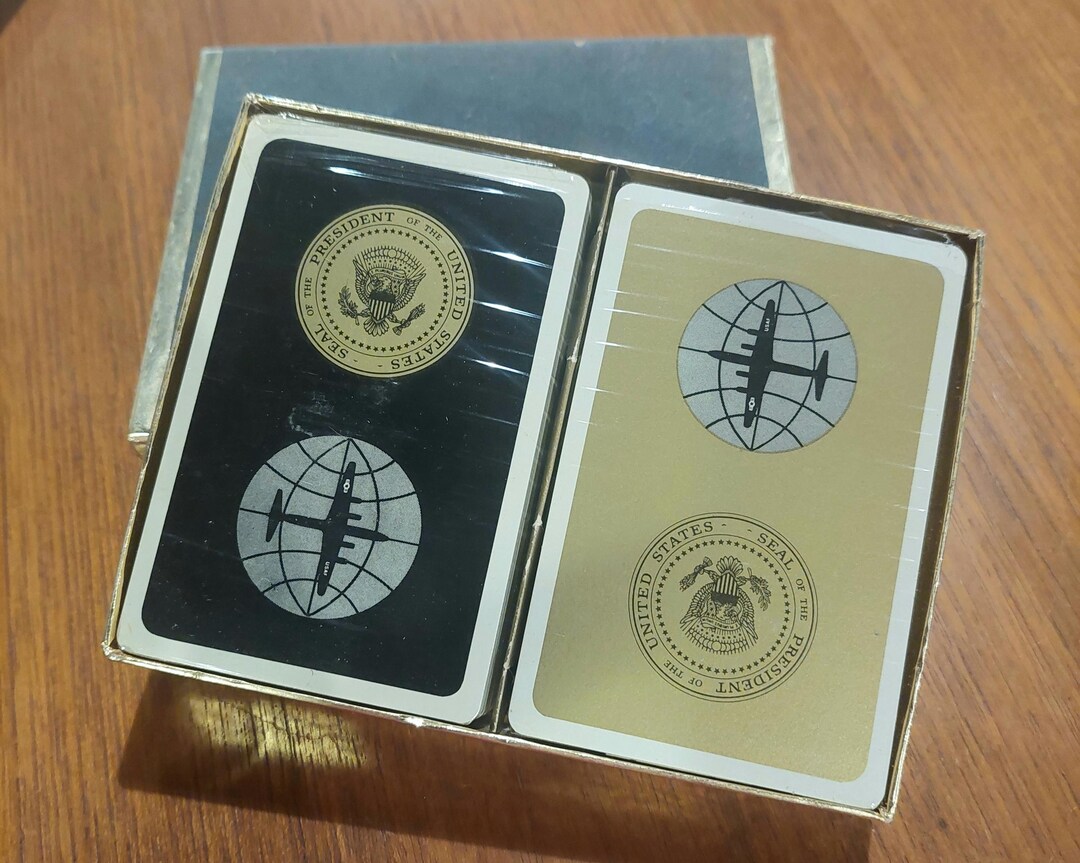 Air Force One Playing Cards JFK - Etsy