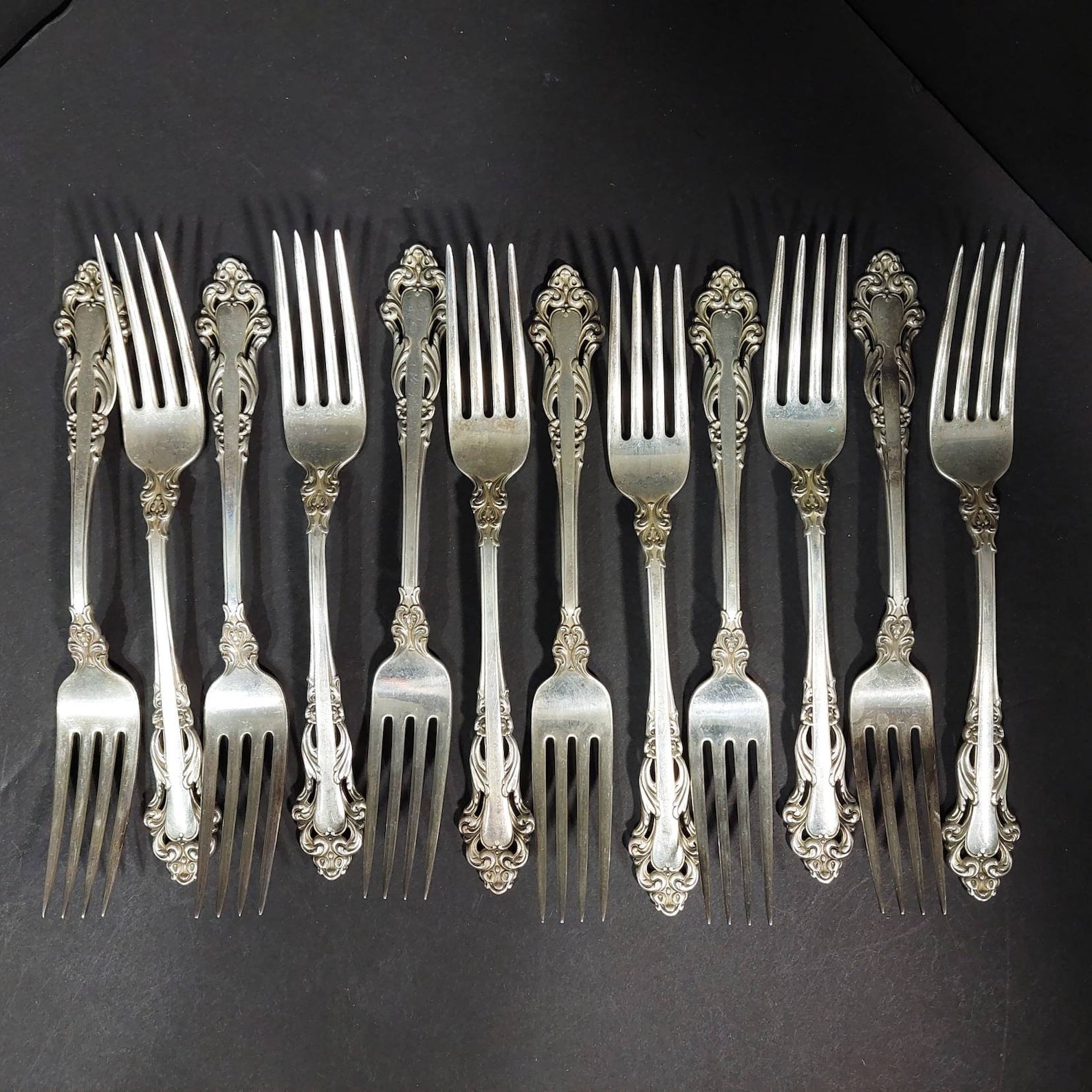 Vintage Reed and Barton Sterling Silver Service for Twelve, Grand ...